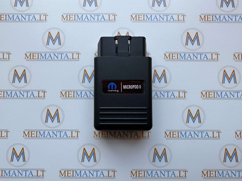 Chrysler, Dodge, Fiat, Jeep (FCA grupė) wiTECH MicroPod II | meimanta.lt